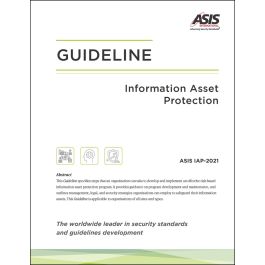 Information Asset Protection Guideline (ASIS IAP-2021) - eBook